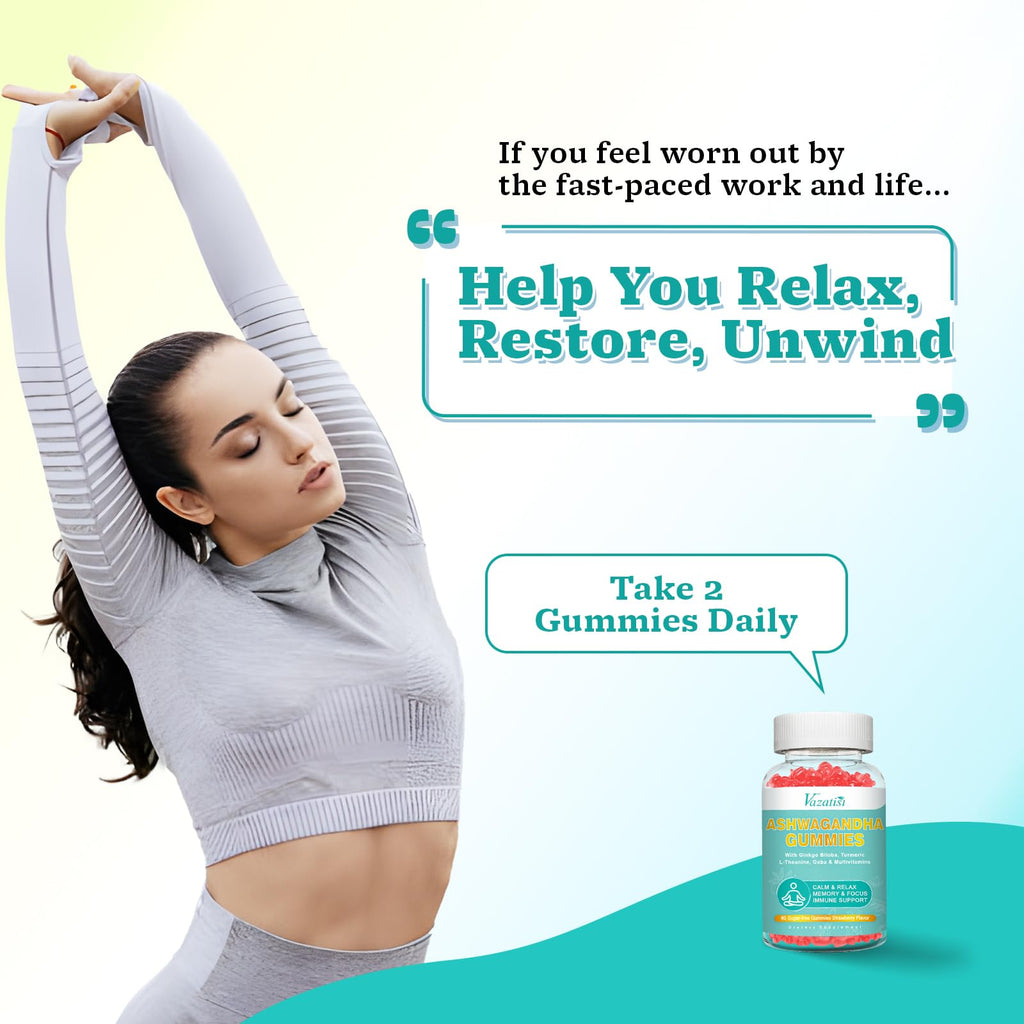 herbal energy boost ashwagandha gummies