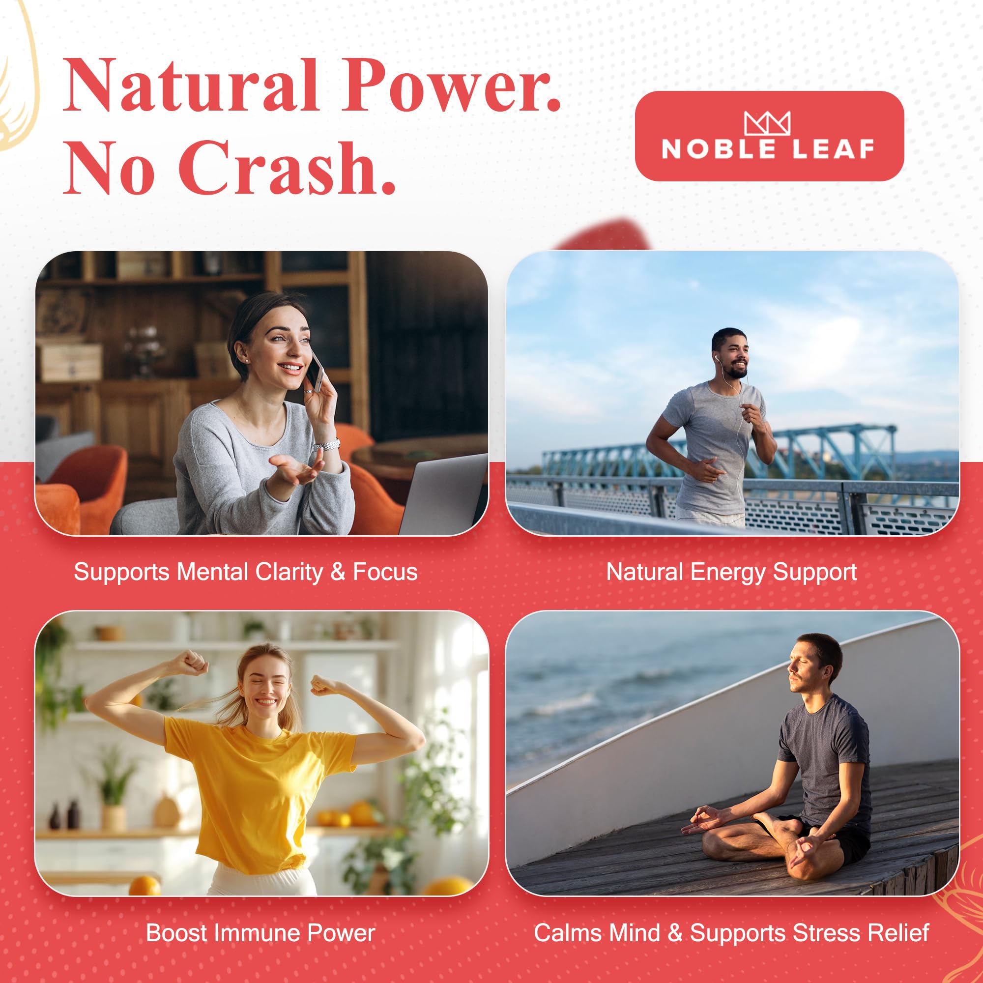 Herbal energy boost with B12
