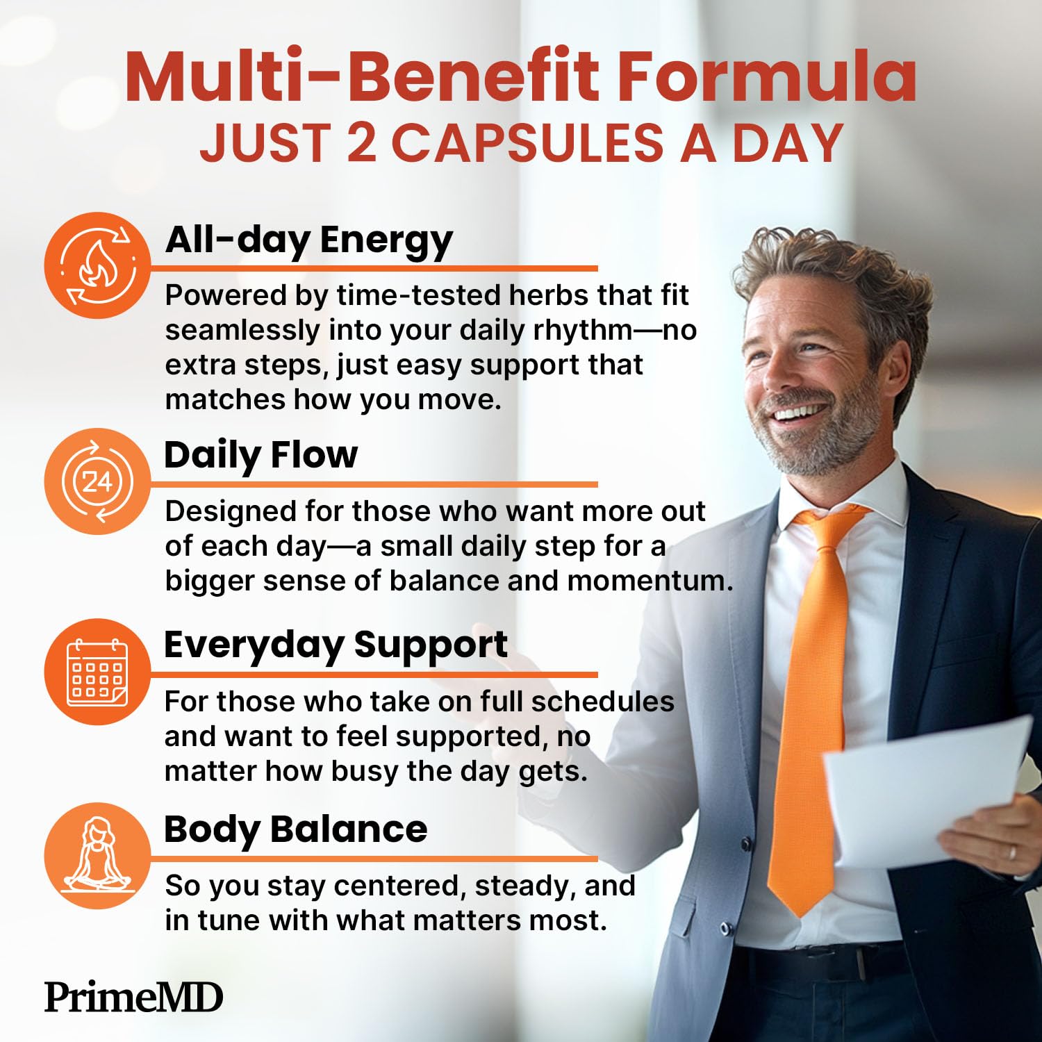 Herbal energy boost with cinnamon