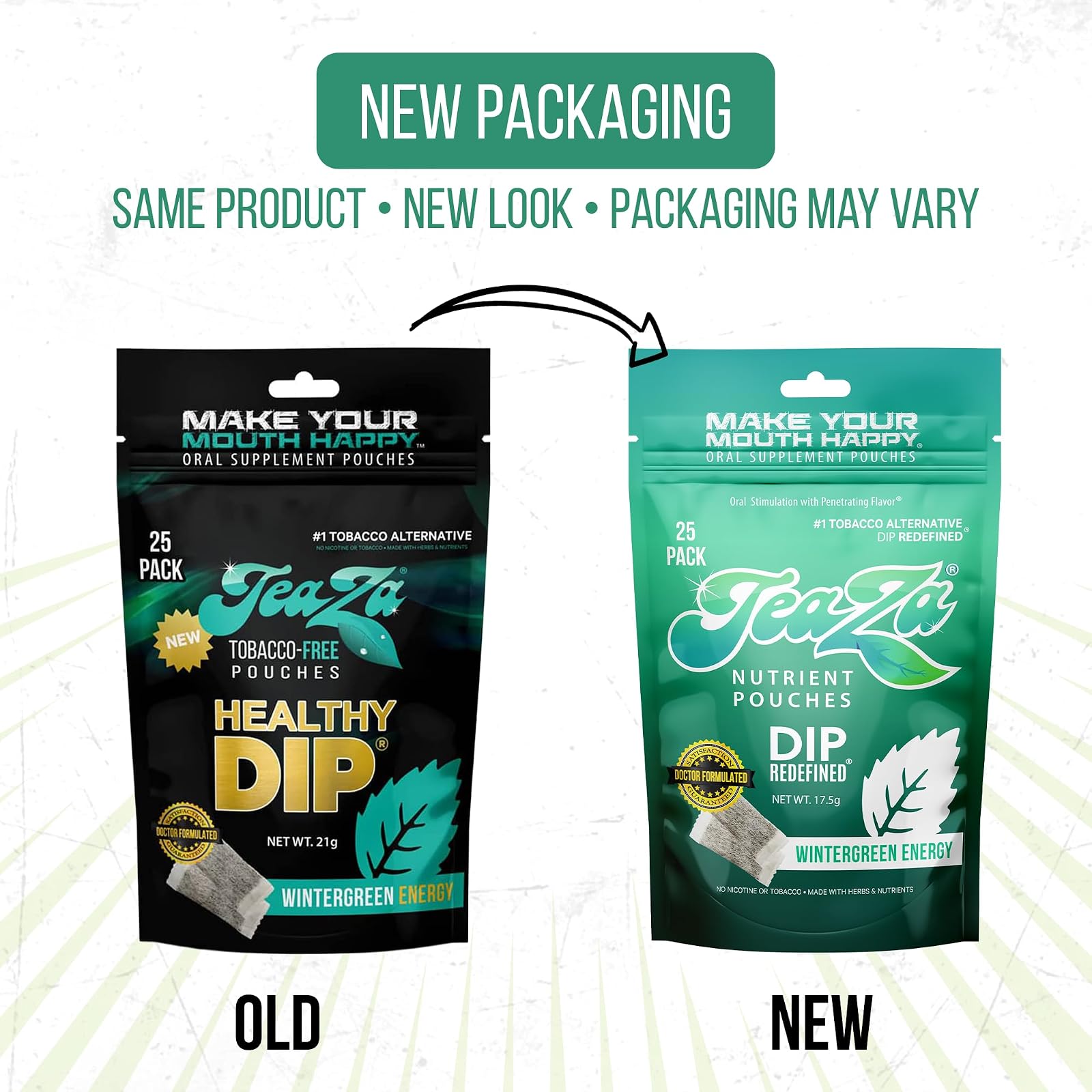 Herbal energy boost with ginseng