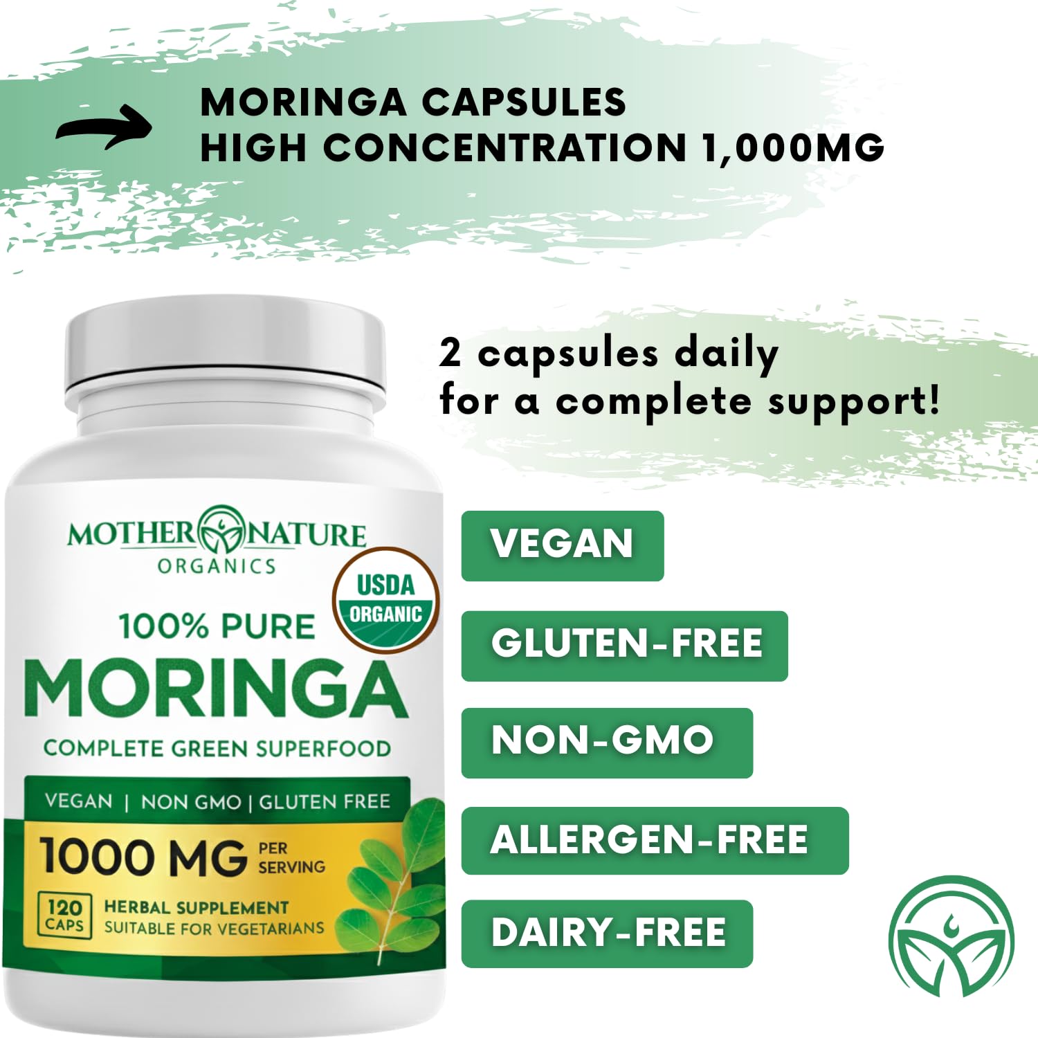 herbal energy boost with MNO moringa