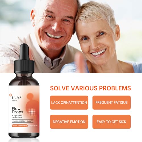 herbal energy boost with mushroom drops