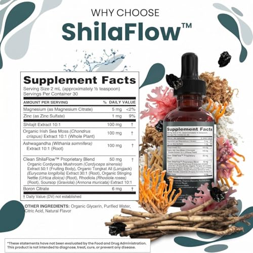 herbal energy boost with Shilajit