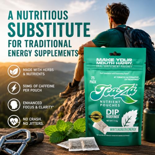 Herbal energy boost with TeaZa