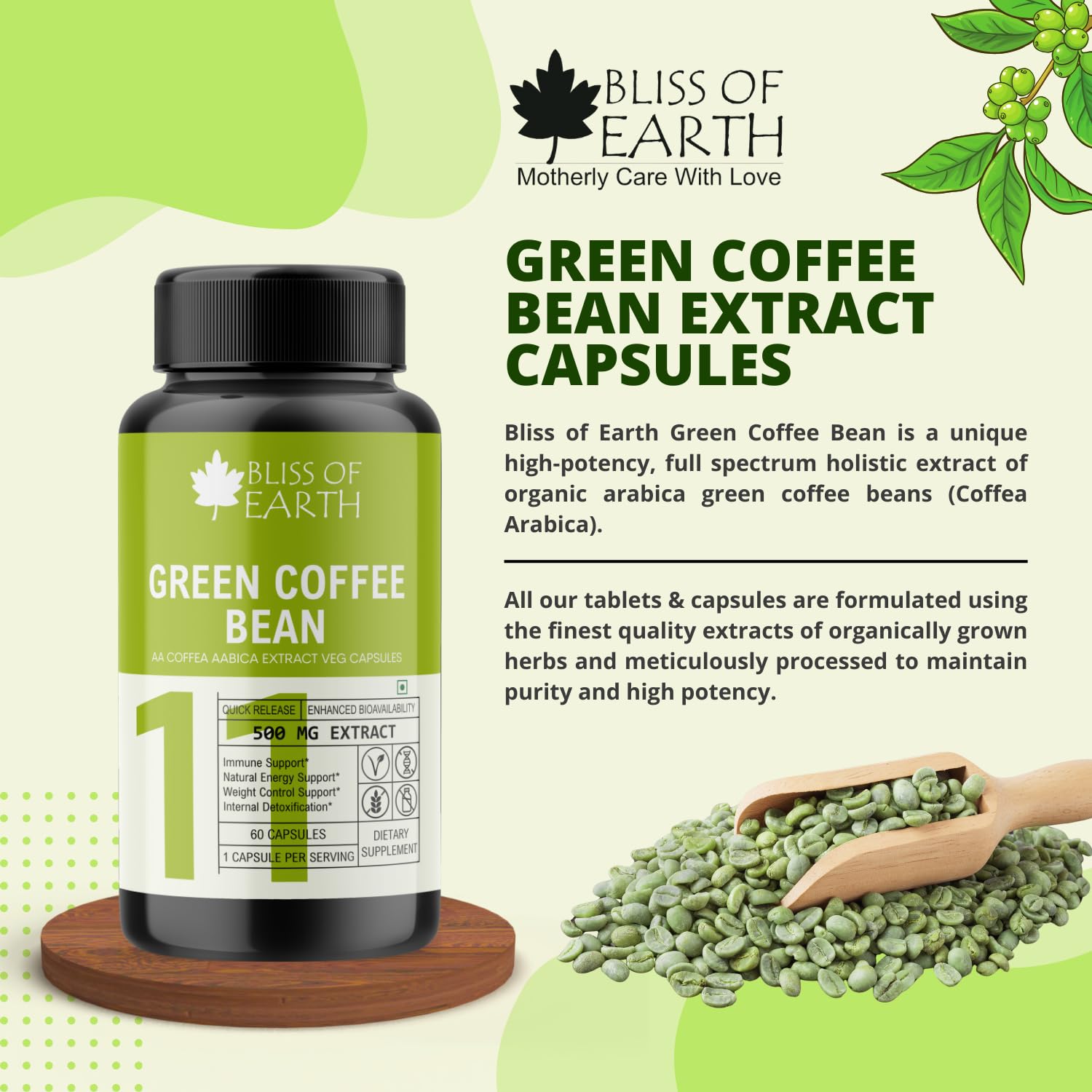 herbal energy booster green coffee