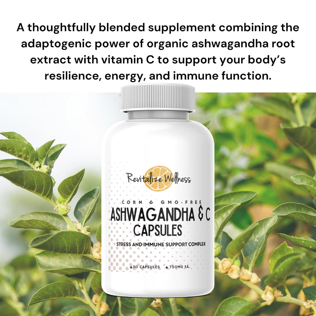 herbal energy booster with Ashwagandha