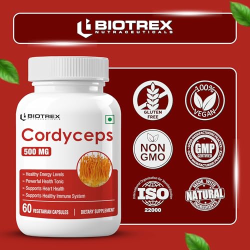 Herbal energy booster with Cordyceps