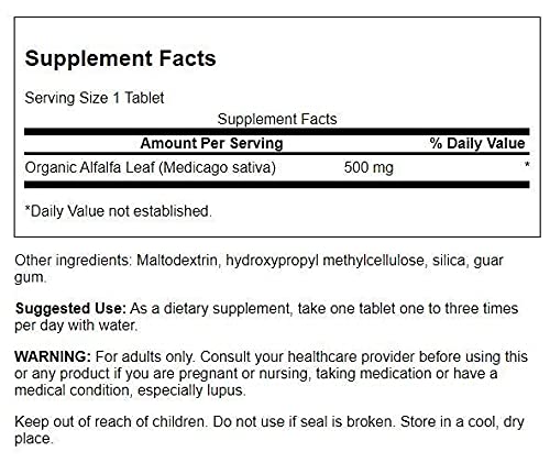 herbal energy support with alfalfa