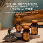 Herbal energy support with ginseng