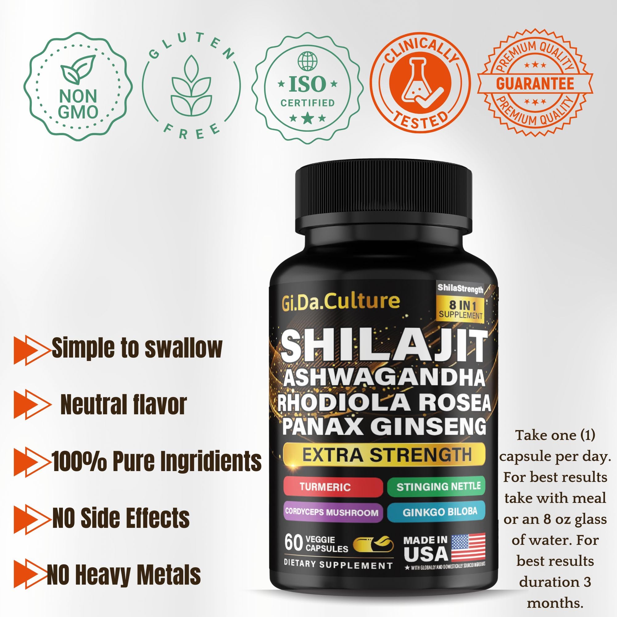 herbal energy support with shilajit