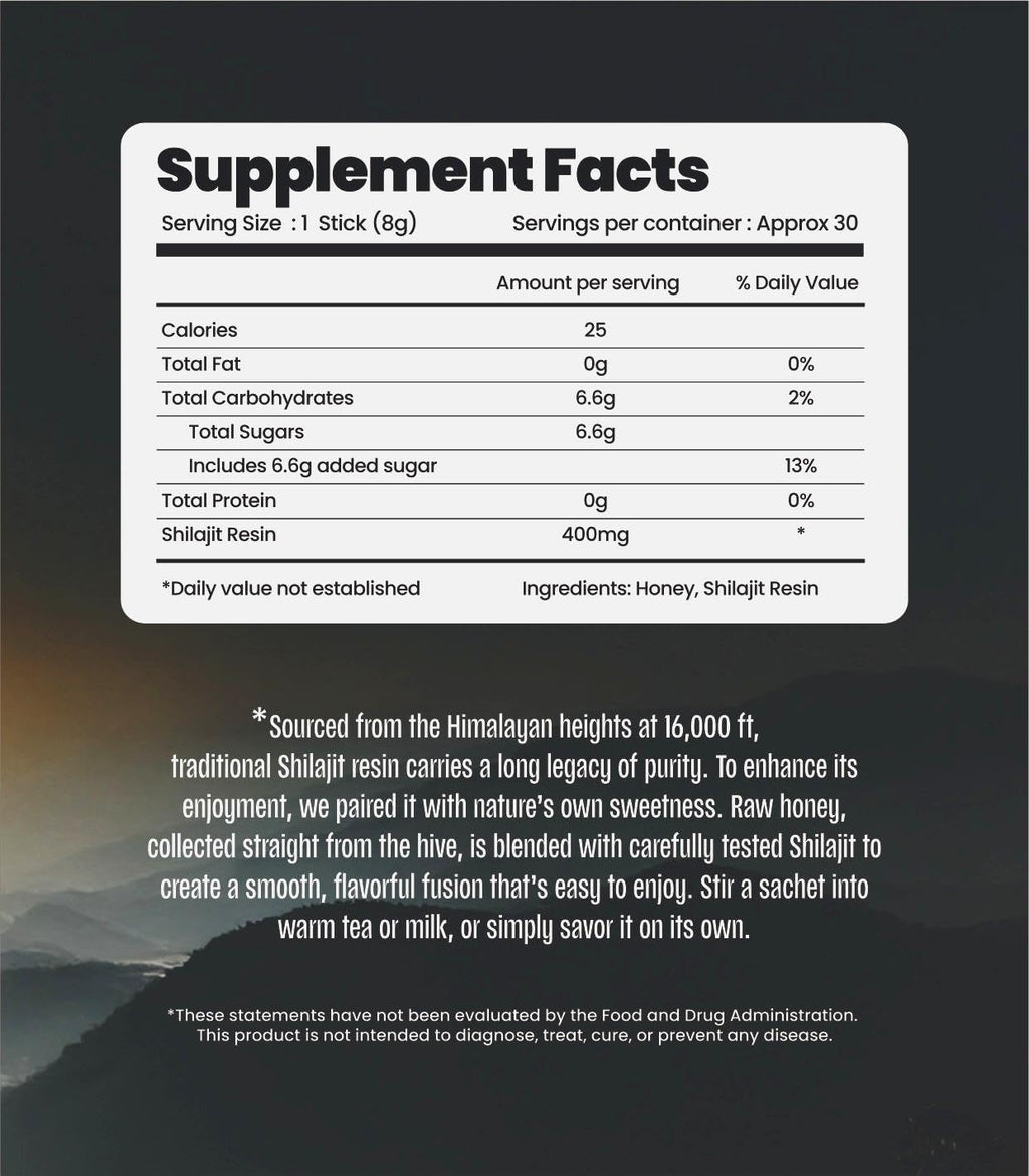 herbal energy with MAPL Shilajit