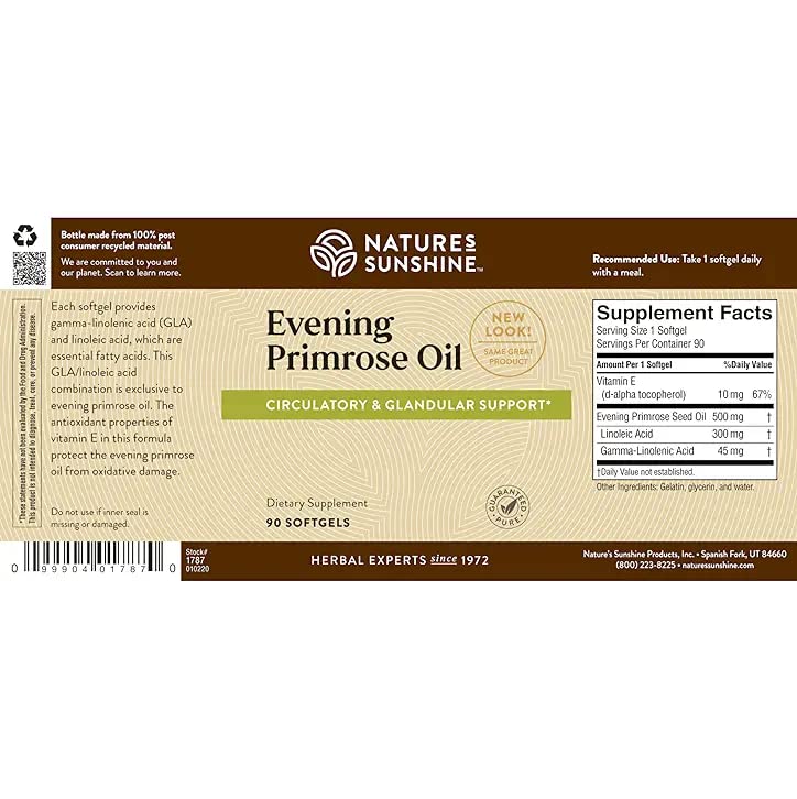 herbal evening primrose for overall health