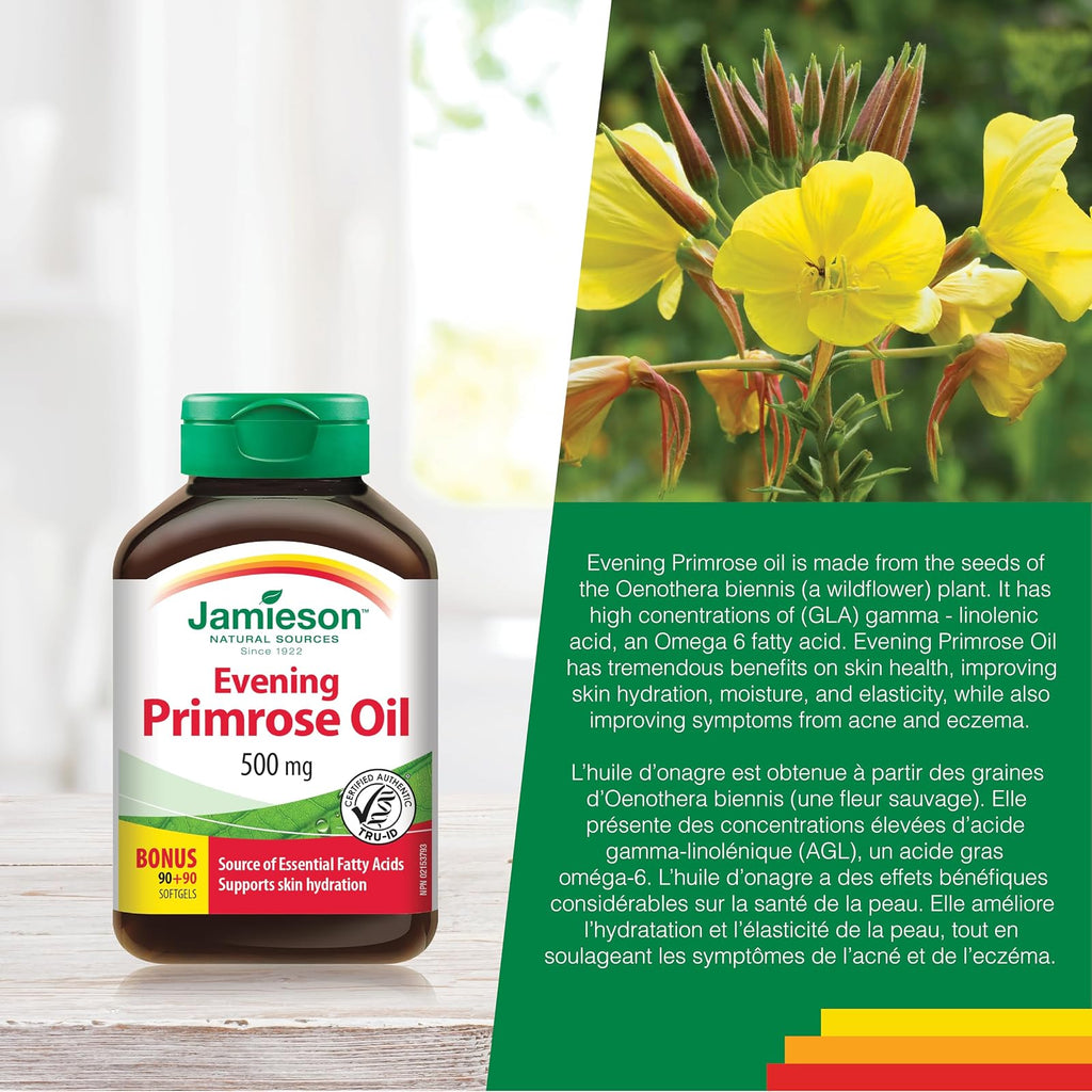 herbal evening primrose for wellness