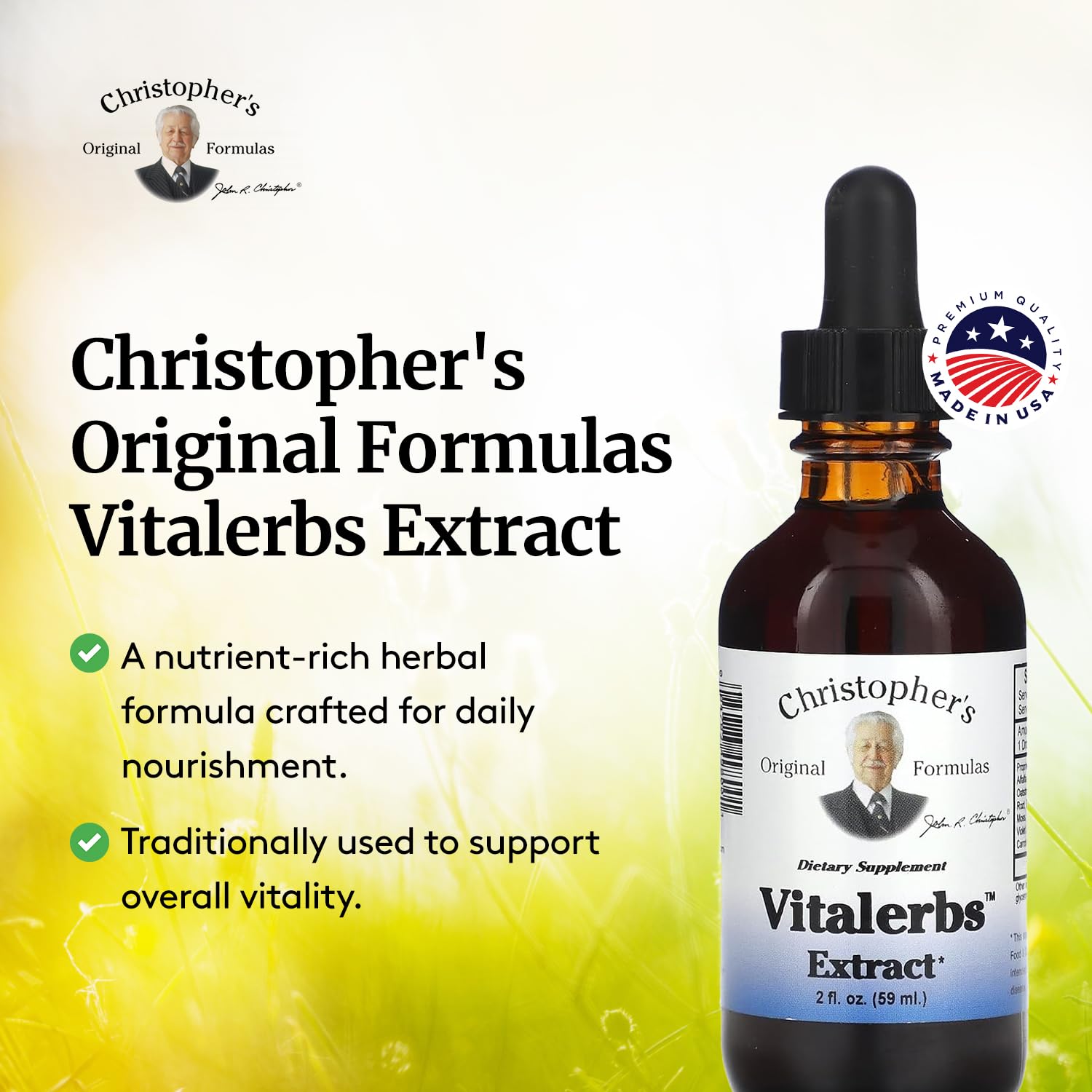 herbal extract for balanced nutrition