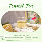herbal fennel tea for digestion