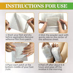 herbal foot pads with turmeric