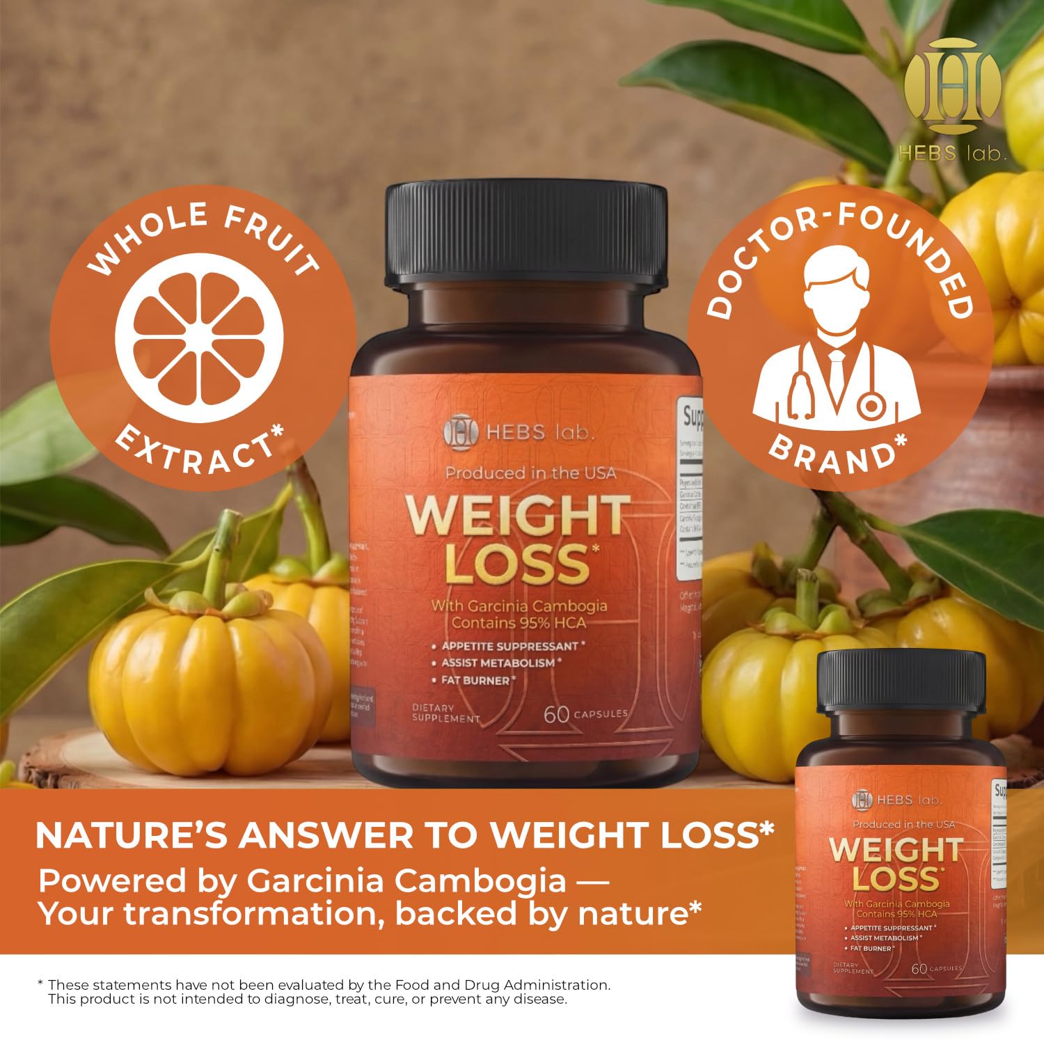Herbal Garcinia Cambogia capsules