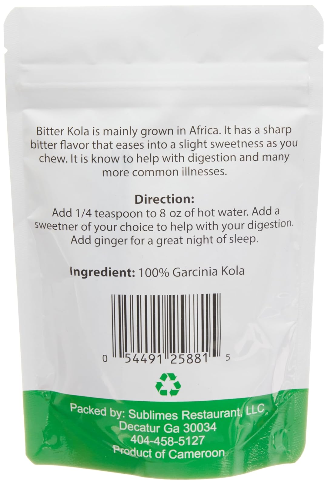 herbal Garcinia Kola for weight management