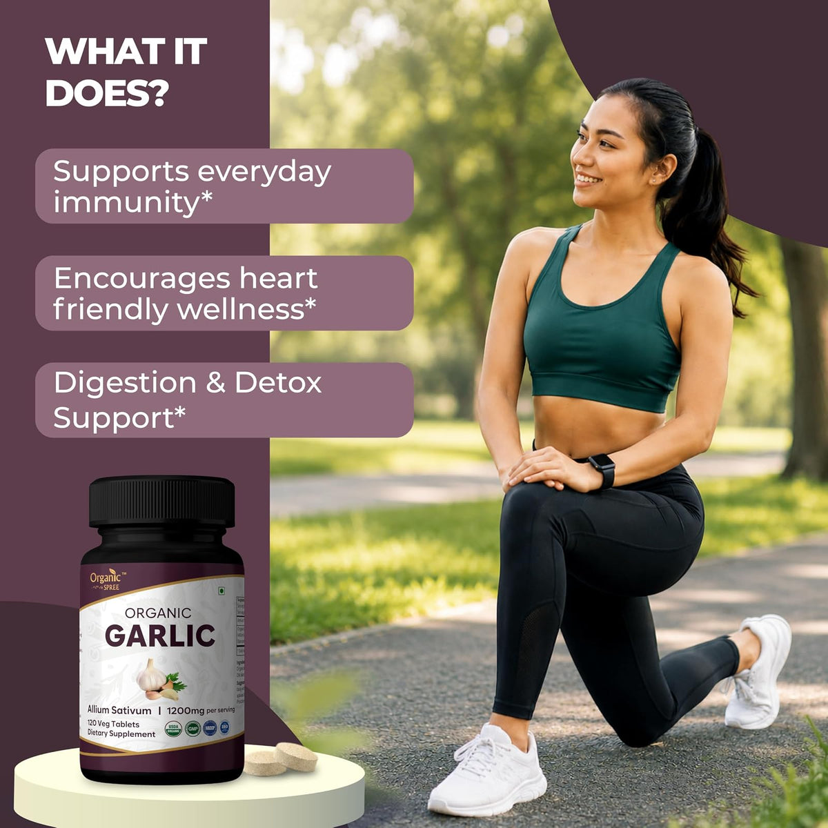 herbal garlic capsules for digestion