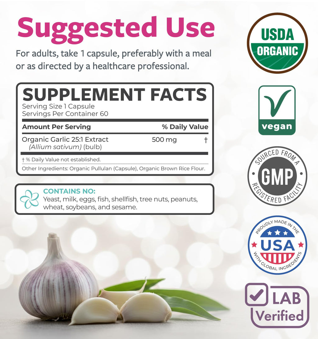 herbal garlic capsules for digestion