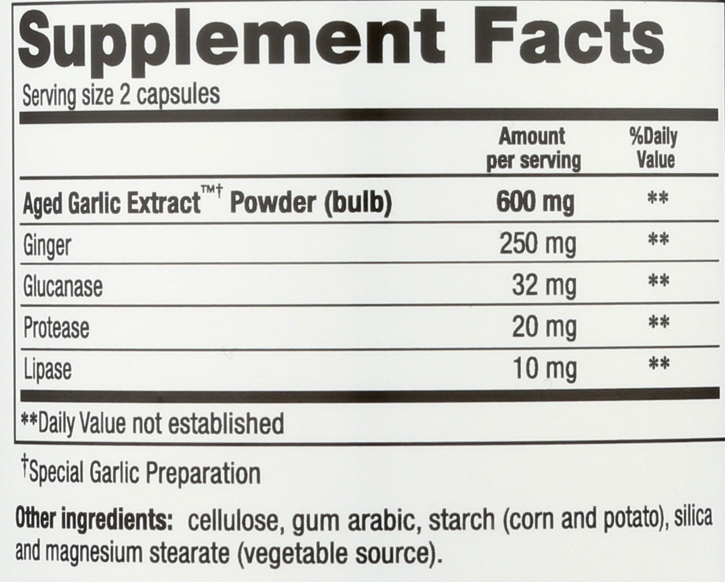 herbal garlic capsules for wellness