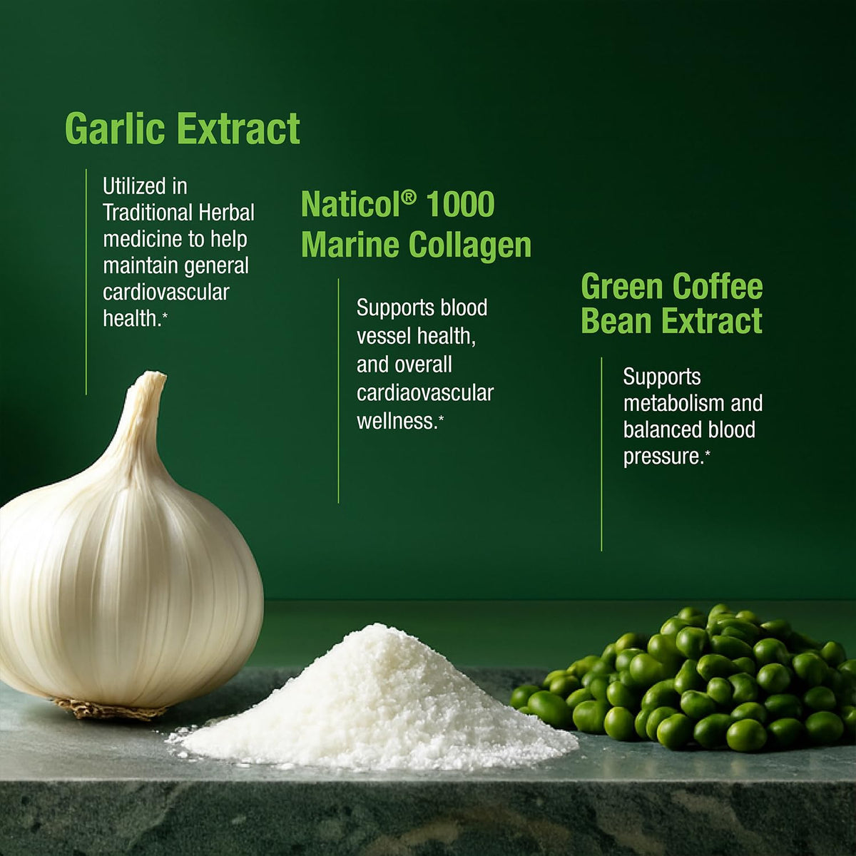 herbal garlic capsules for wellness
