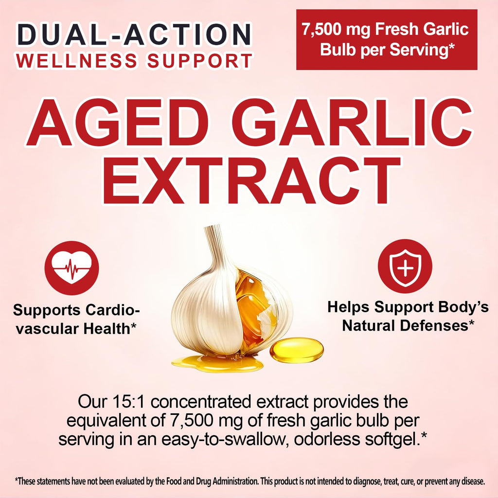 herbal garlic extract for heart health