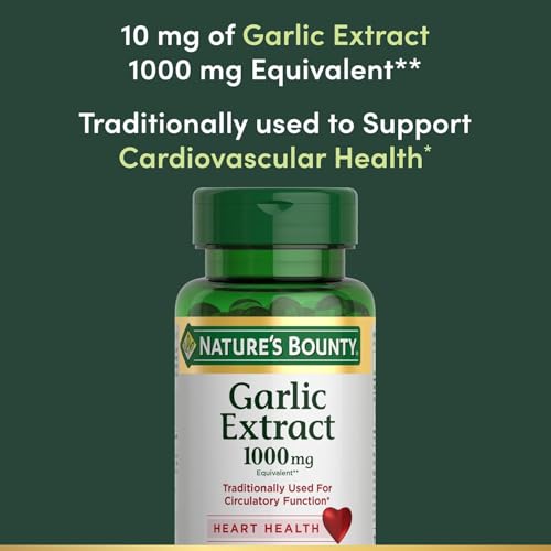 herbal garlic extract for heart health