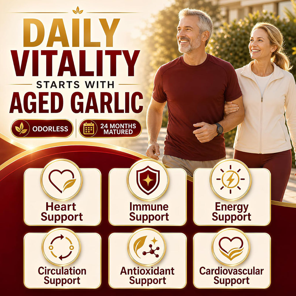 Herbal garlic extract for overall health