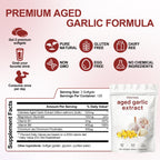 Herbal garlic supplement for overall health