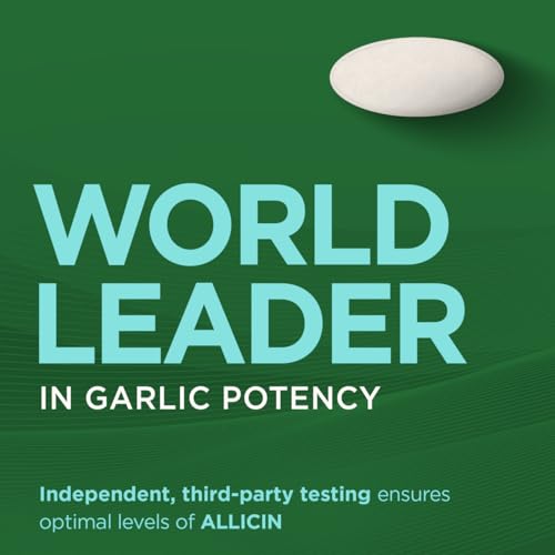 herbal garlic supplement for overall vitality