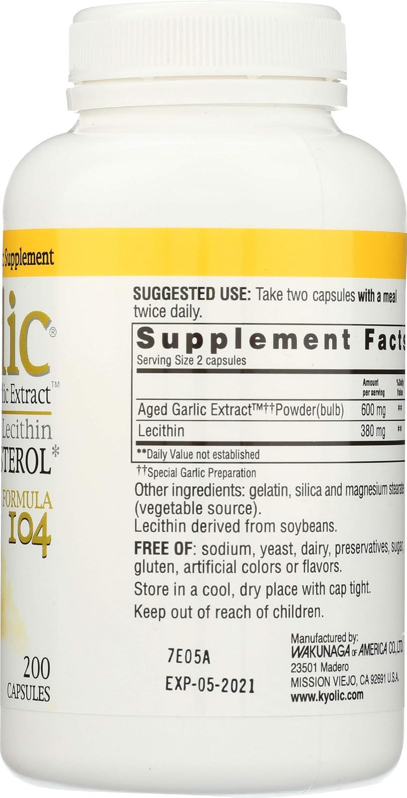 herbal garlic with lecithin benefits