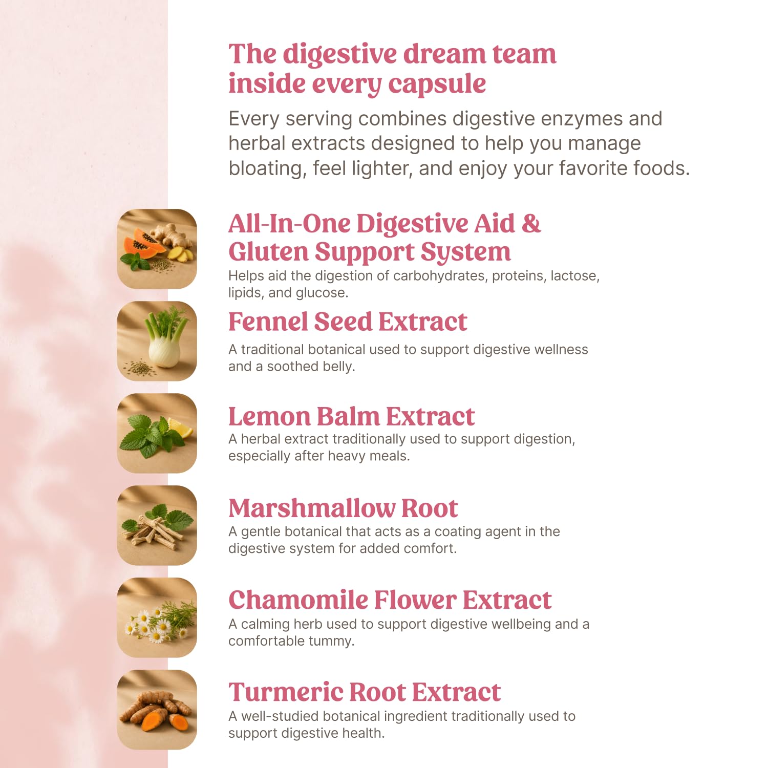 herbal gas relief for sensitive stomachs