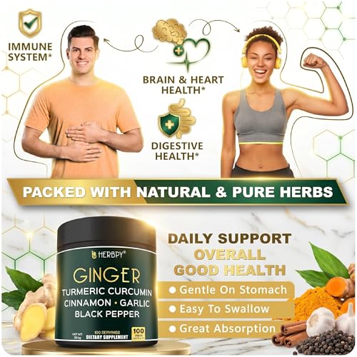 Herbal ginger blend for digestive comfort