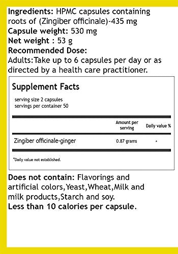 herbal ginger capsules for digestion