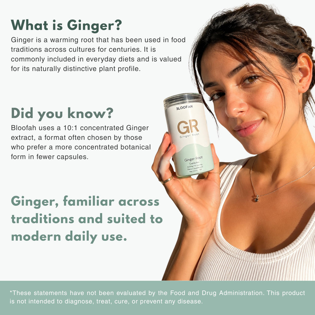 herbal ginger capsules for digestive support