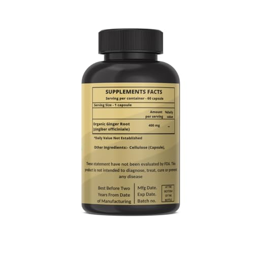 herbal ginger capsules for immunity