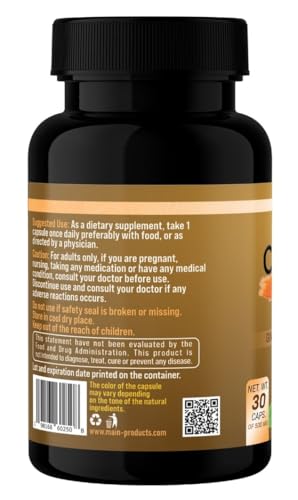 Herbal ginger capsules for vitality