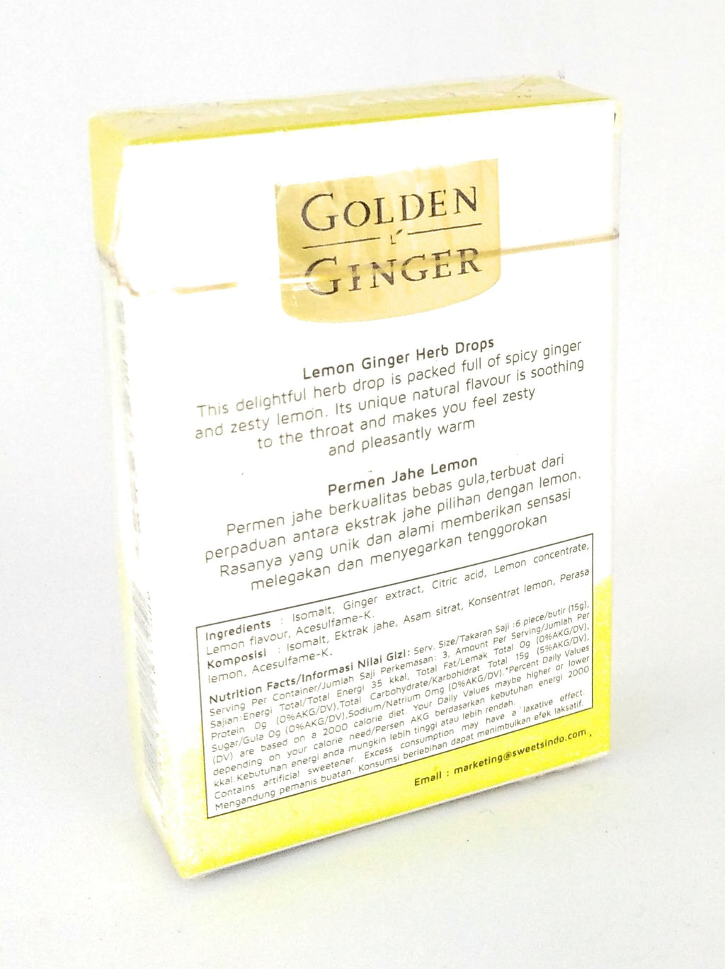 herbal ginger drops for energy