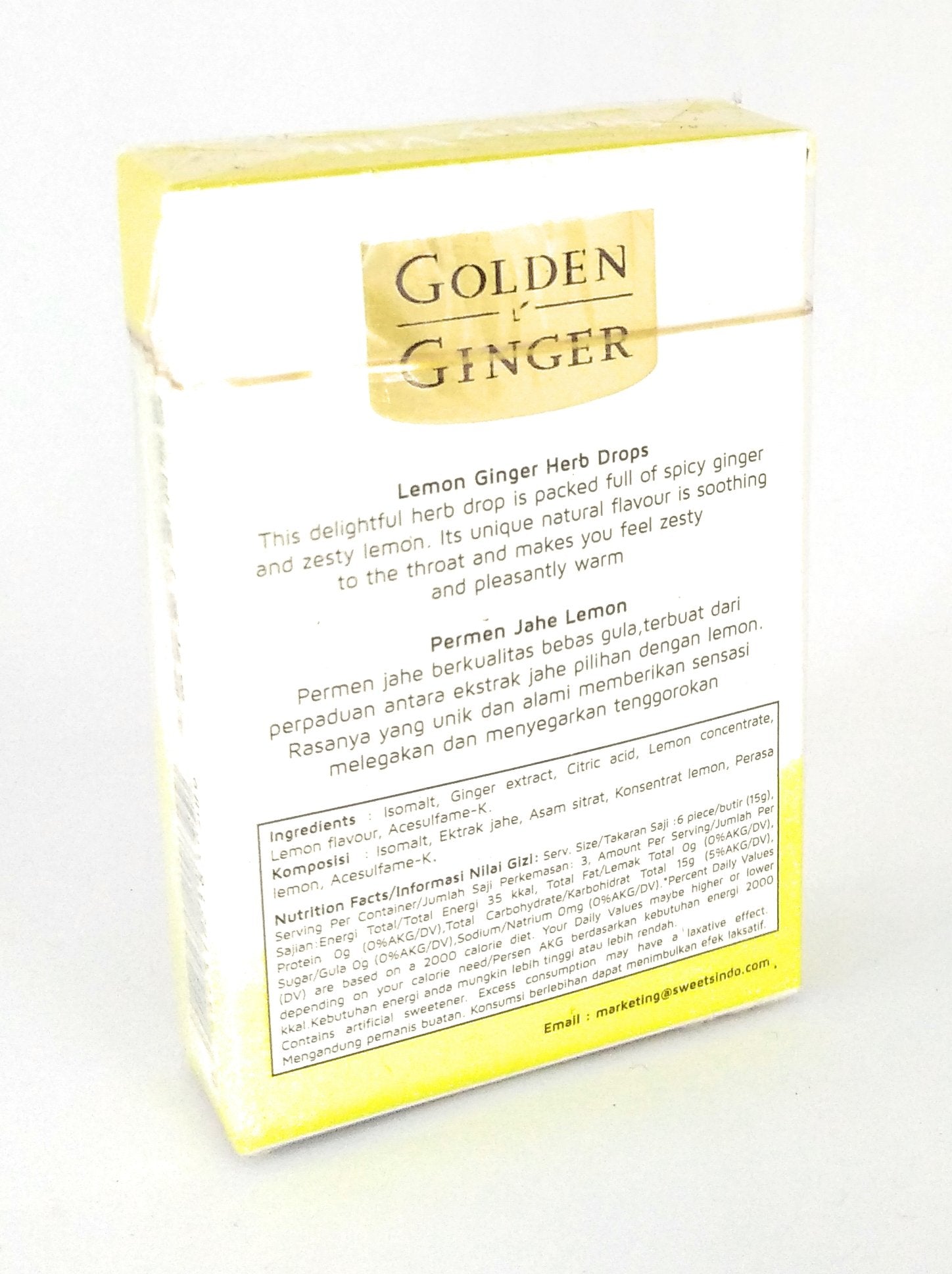 herbal ginger drops for energy