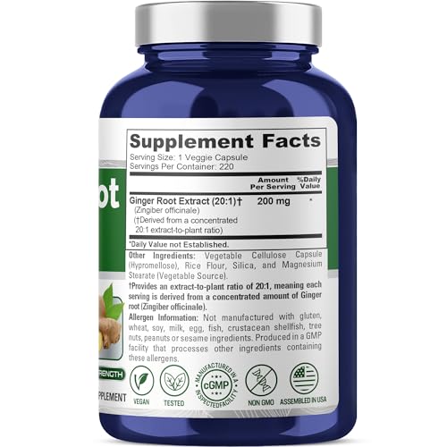 Herbal ginger formula for digestive health