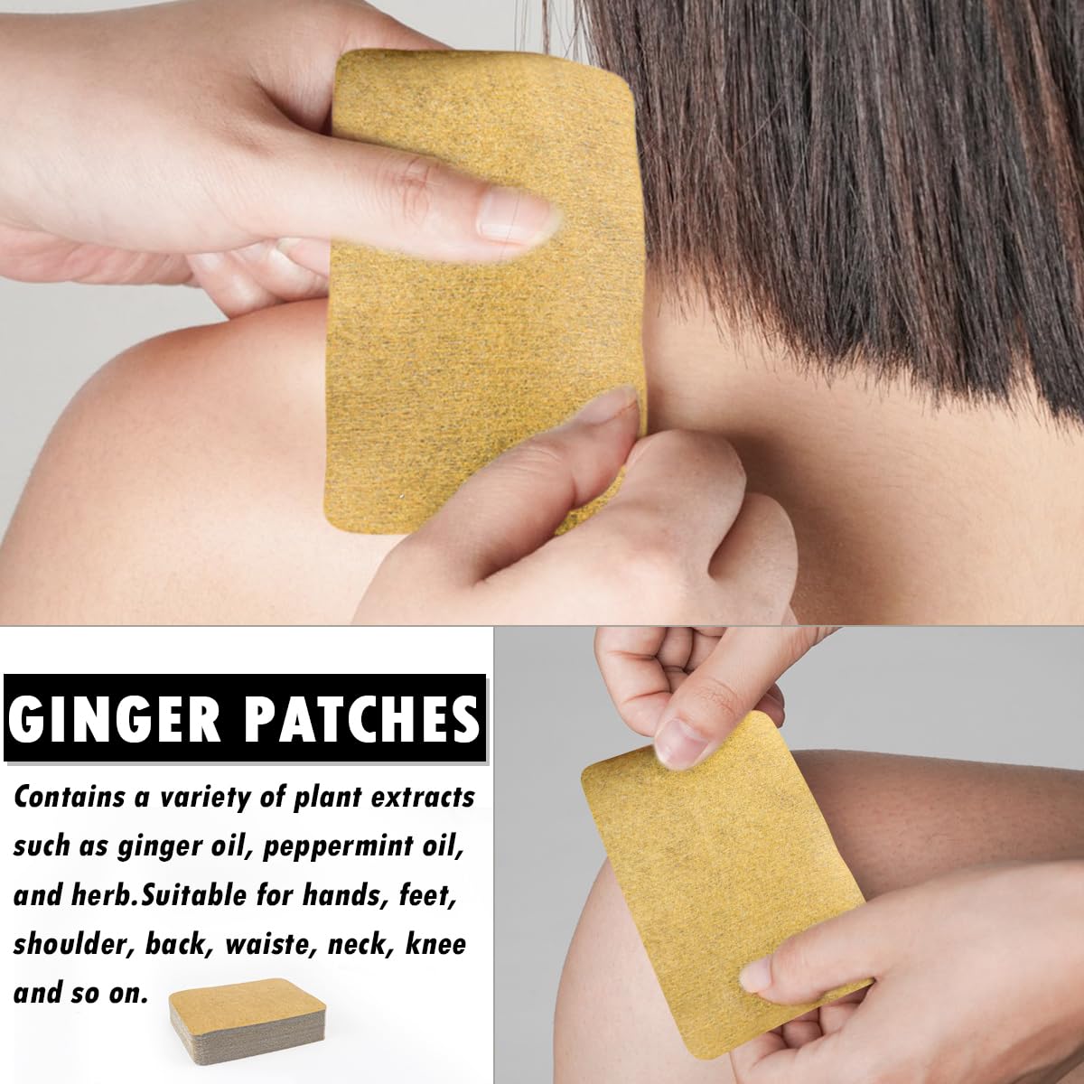 herbal ginger patches for everyday use