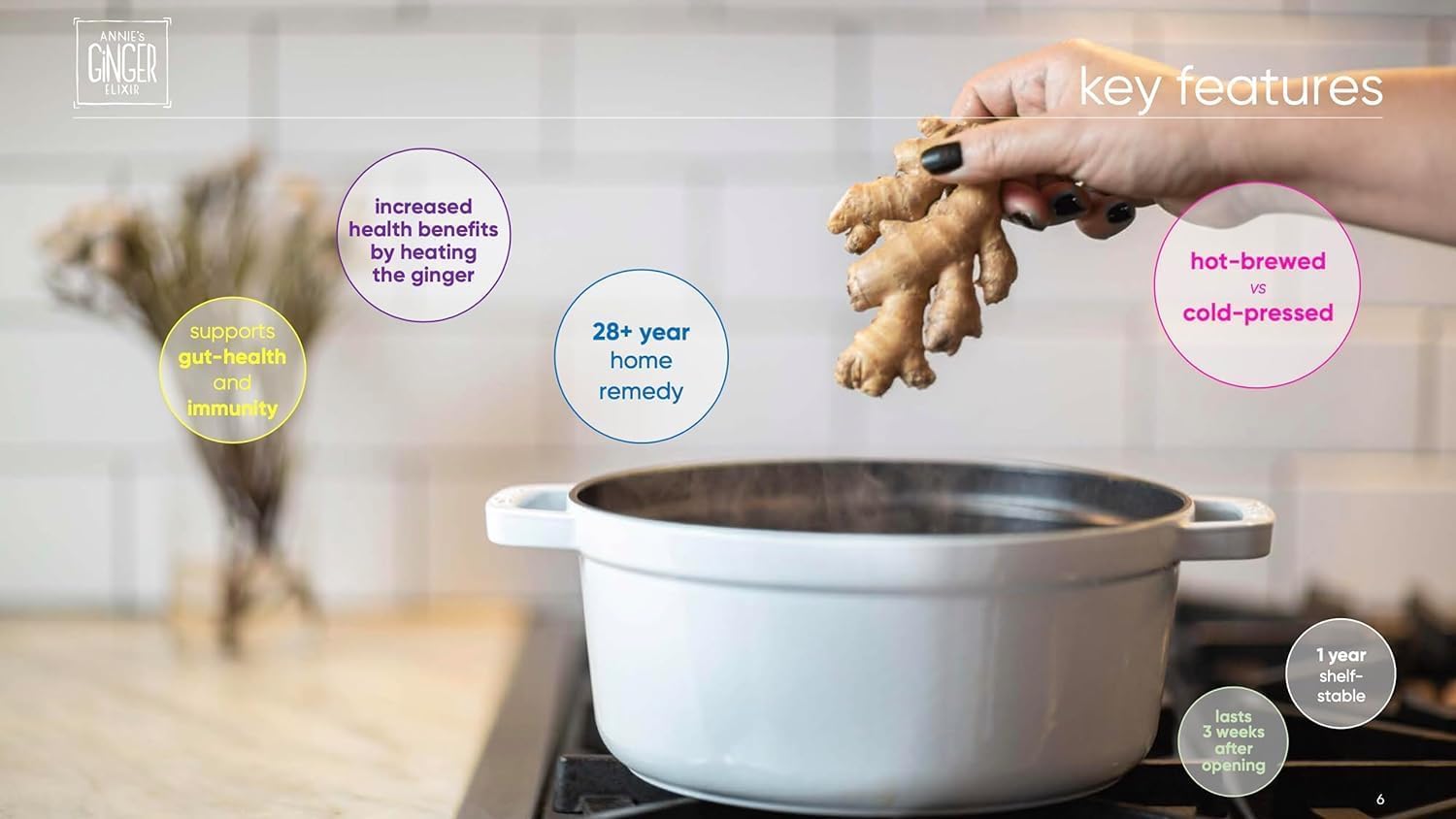 herbal ginger supplement for daily use
