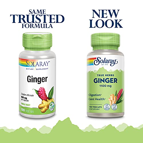 herbal ginger supplement for health