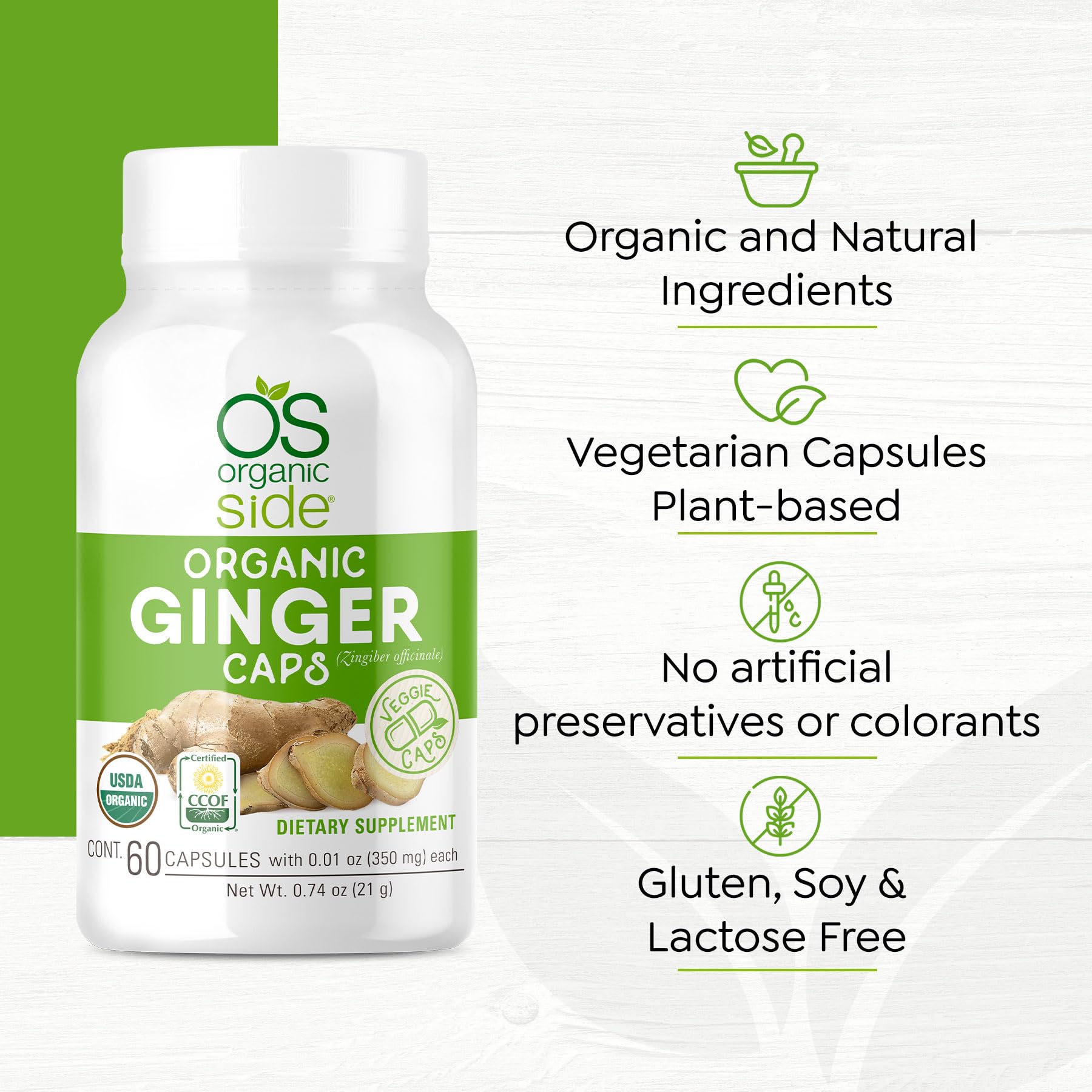 herbal ginger supplement for immunity