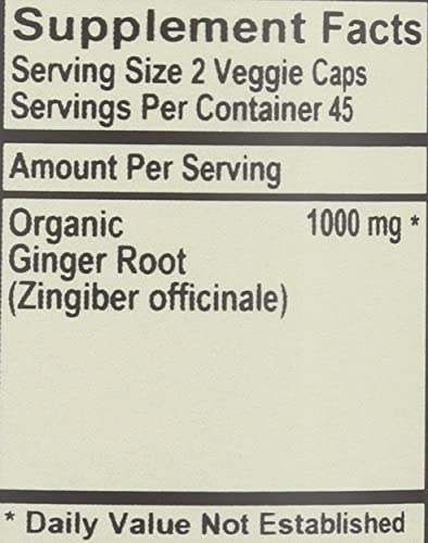 herbal ginger supplement for immunity