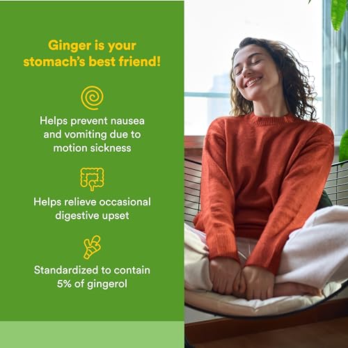herbal ginger tablets for nausea relief