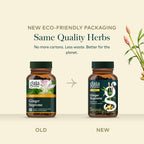 herbal ginger tea alternative capsules