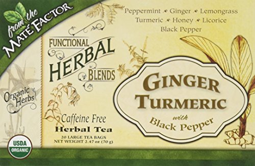 herbal ginger turmeric blend with black pepper