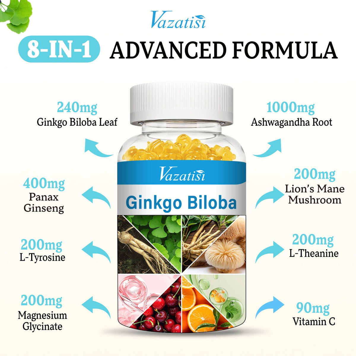 herbal ginkgo biloba energy boost